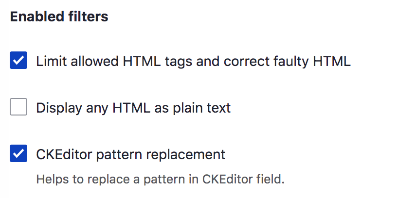 CKEditor text pattern replacement | Drupal.org